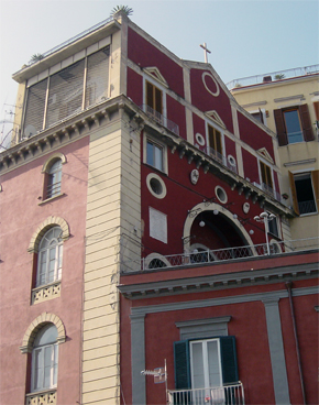 Napoli Chiaia chiesa di S. Maria del Parto a Mergellina